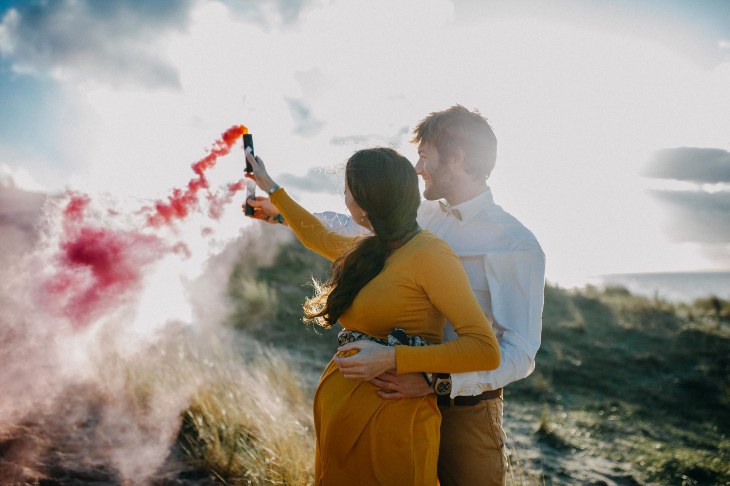 GROSSESSE : Une "Gender Reveal Party" à Gouville-sur-Mer en Normandie ...